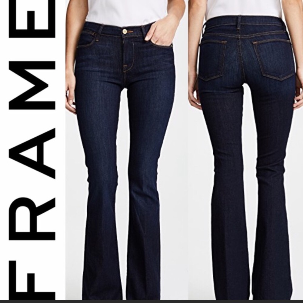 Frame Le Hign Flare Jeans - Gem